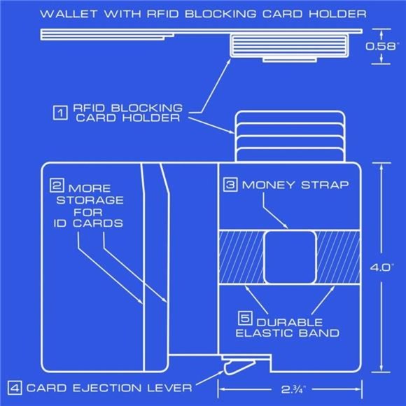 Bags | Sypher X Mens Pop Up Ejector Bifold Leather Wallet With Rfid ...